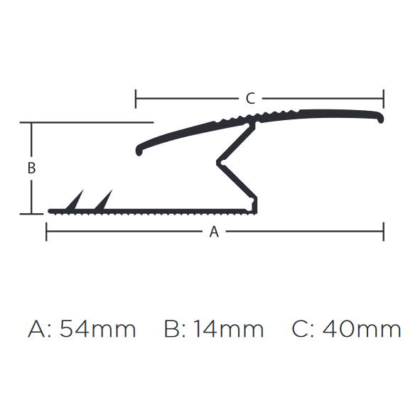 Z-Edge 14mm Door Bar | Next Day Delivery – loveflooring